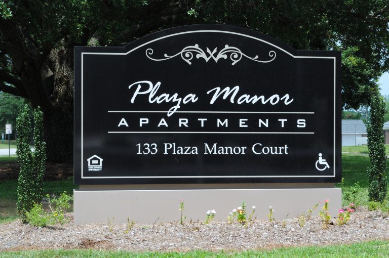 Plaza Sign - westminstercompany
