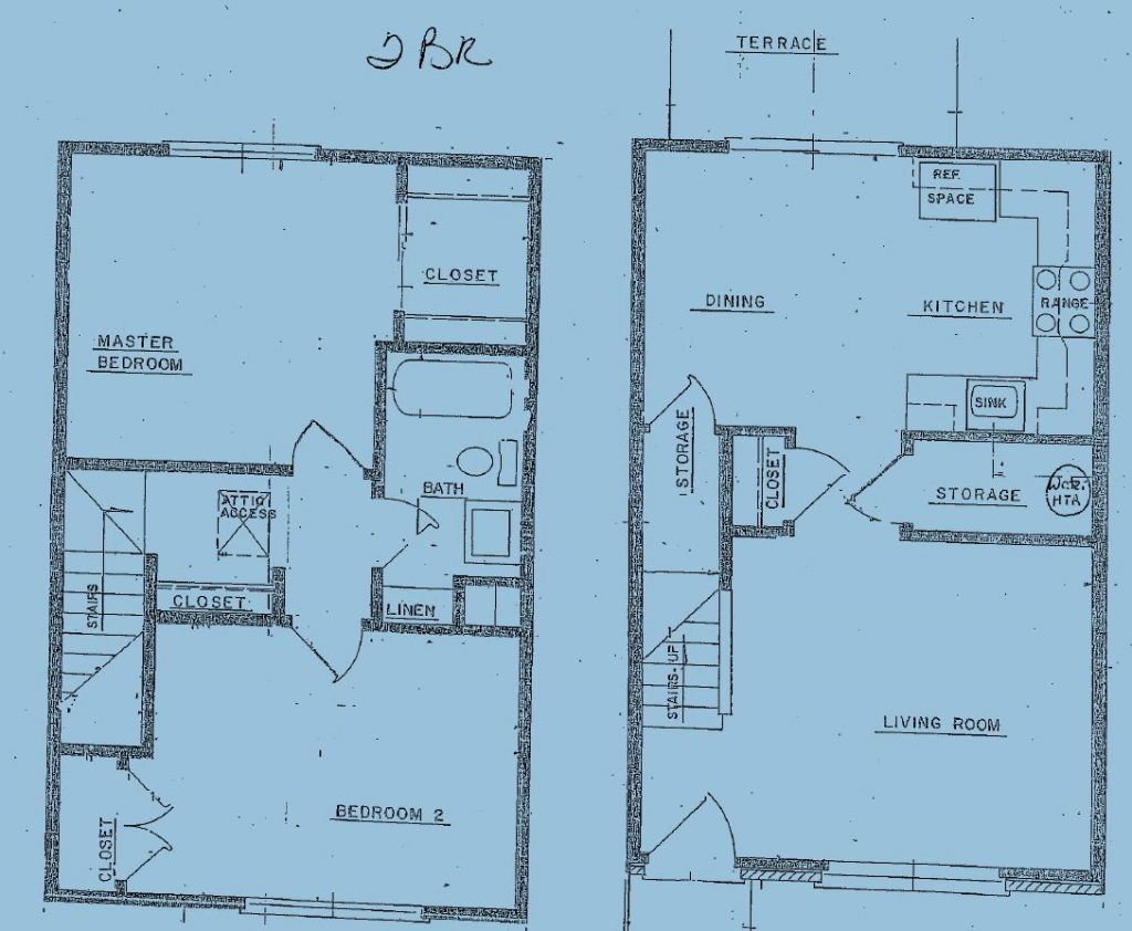 Westview 2 BR Floor Plan - westminstercompany
